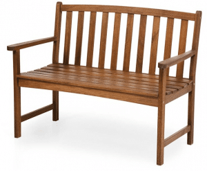 Eucalyptus Outdoor Patio Benches