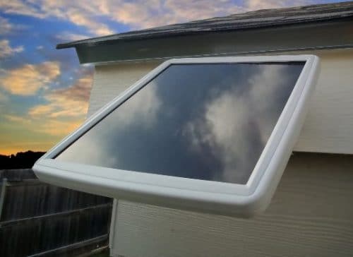 Solar Powered Motion Detector Spotlight for Security