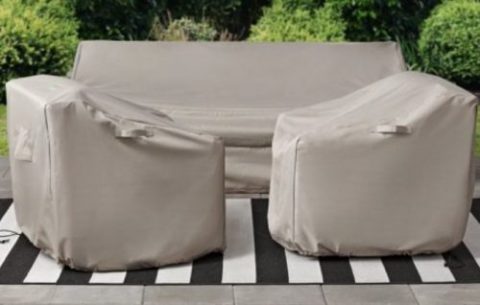 River Oaks Wicker Patio Conversation Set