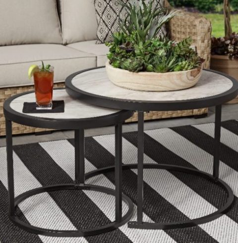 River Oaks Wicker Patio Conversation Set