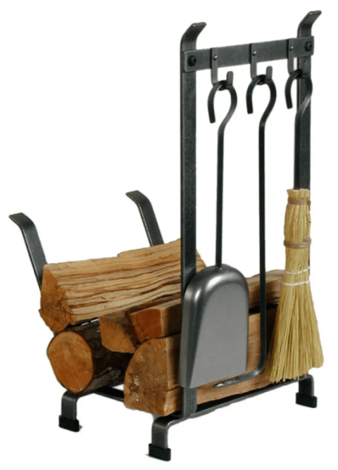 8 Backyard Fire Pit Accessories with Firewood Storage